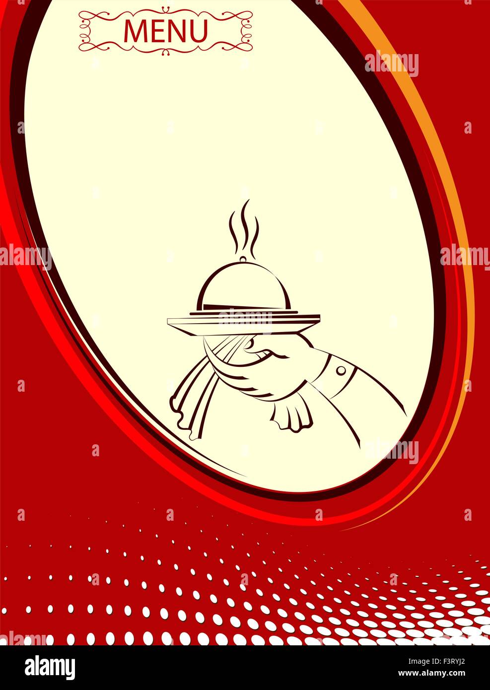 Menu Card Design Template Vector Art Stock Vector Image & Art - Alamy