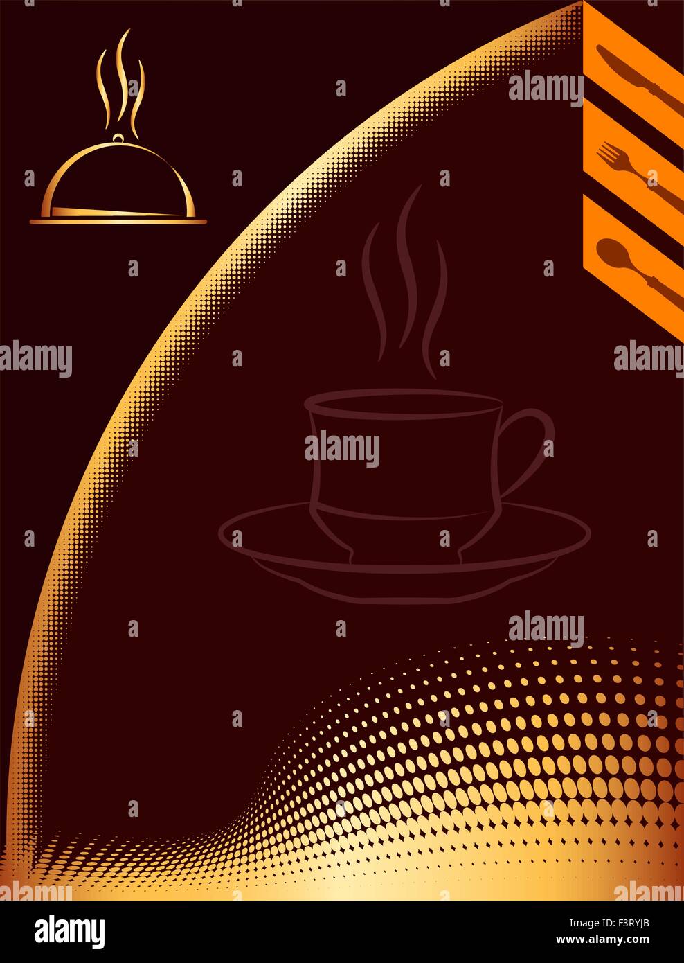 Menu Card Design Template Vector Art Stock Vector Image & Art - Alamy