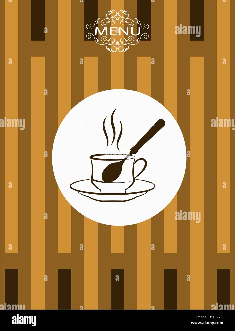 Coffee Menu Card Design Template Vector Art Stock Vector Image & Art ...