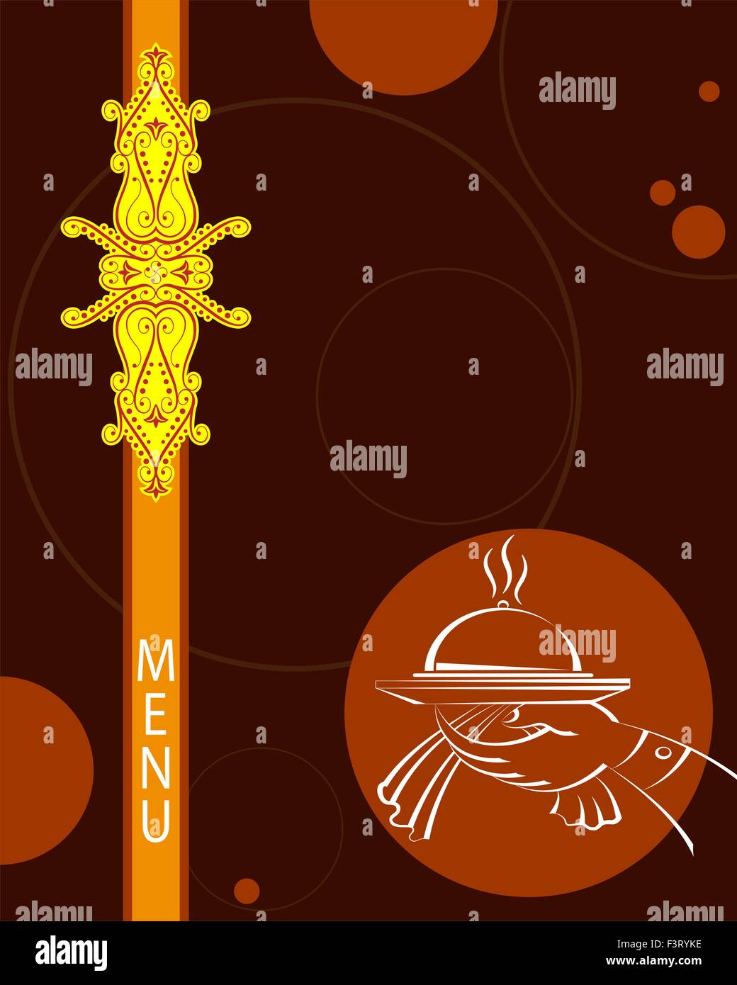 Menu Card Design Template Vector Art Stock Vector Image & Art - Alamy