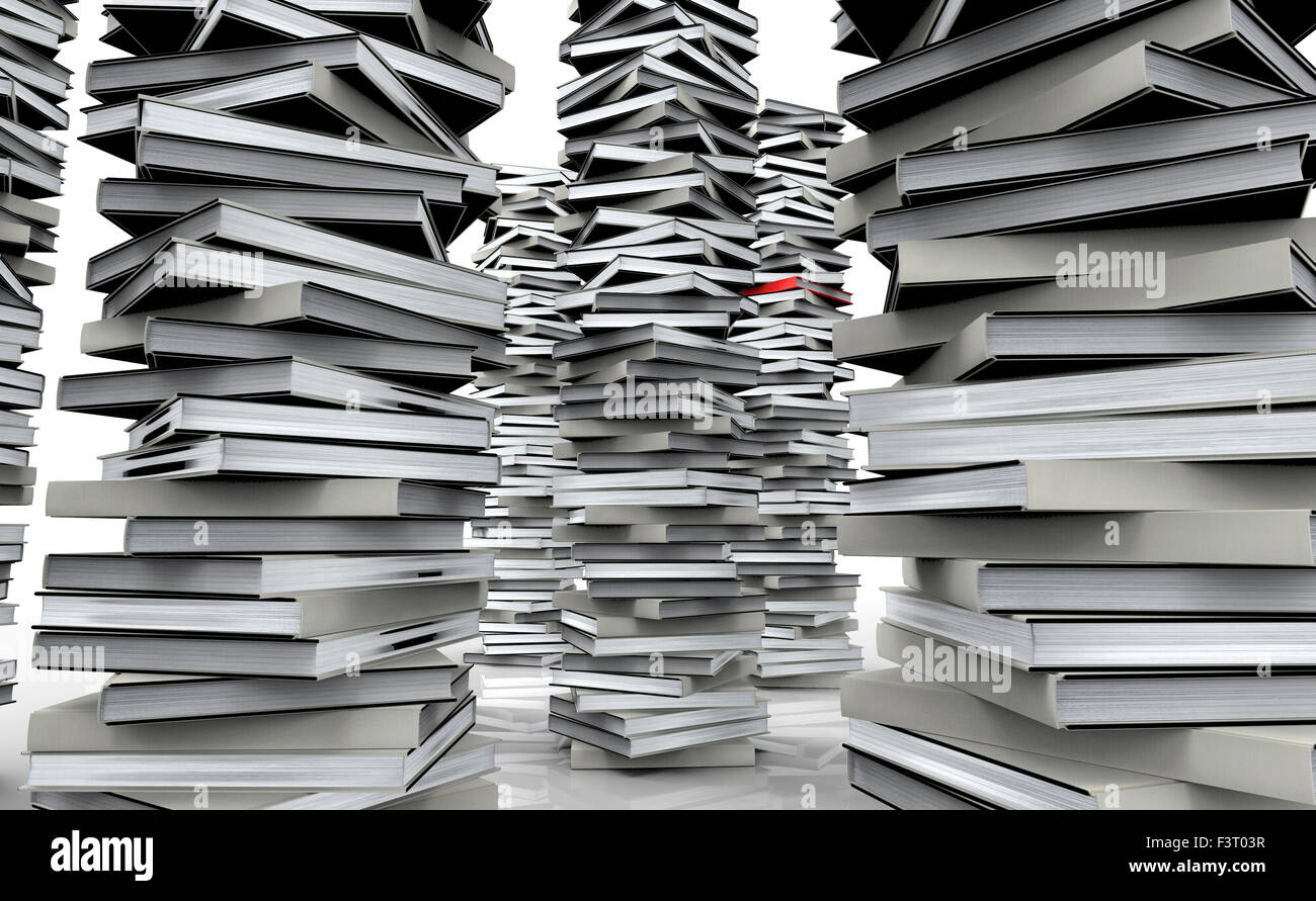 Pile of school books hi-res stock photography and images - Alamy