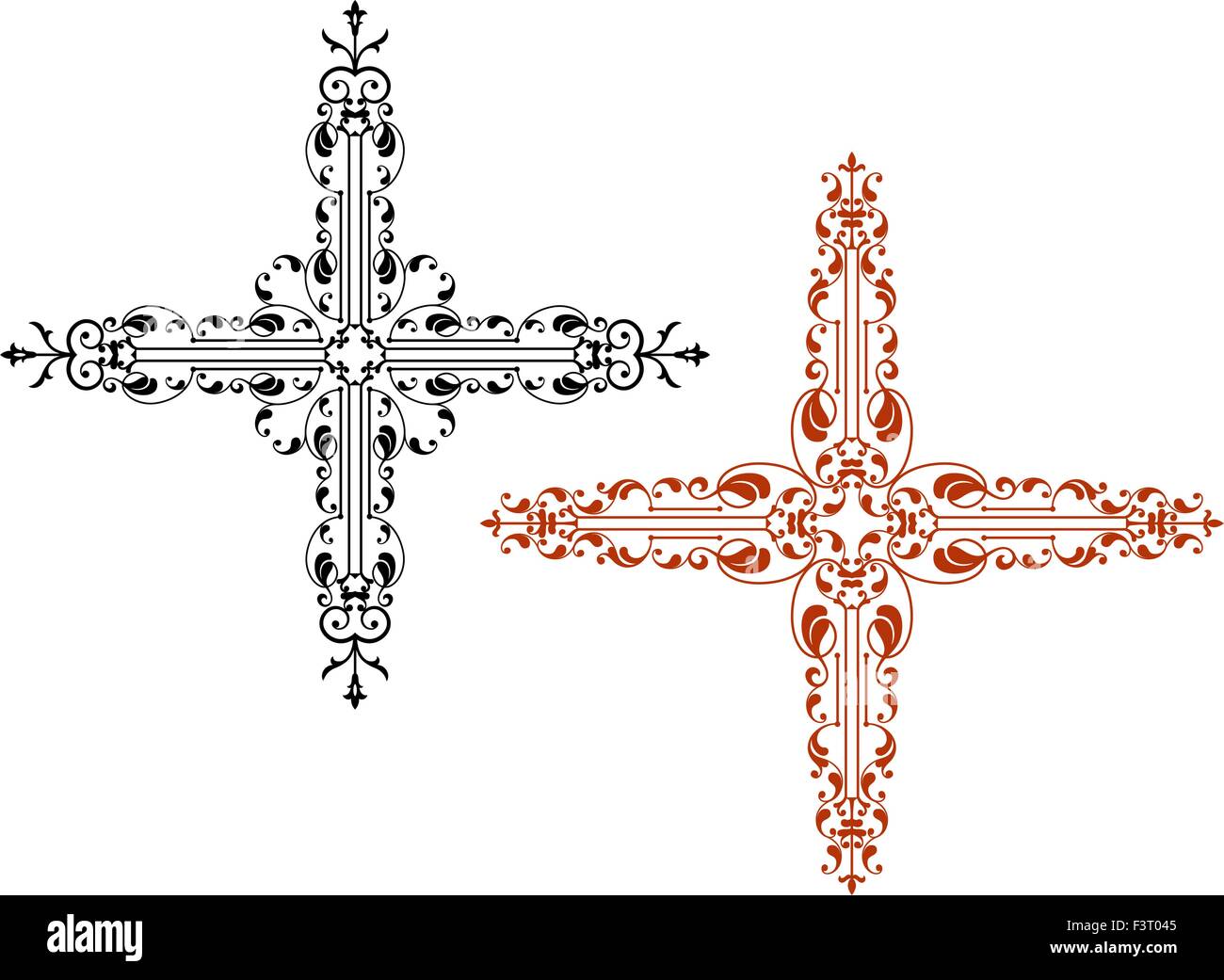 Christian Cross Design Vector Art Stock Vector Image & Art - Alamy