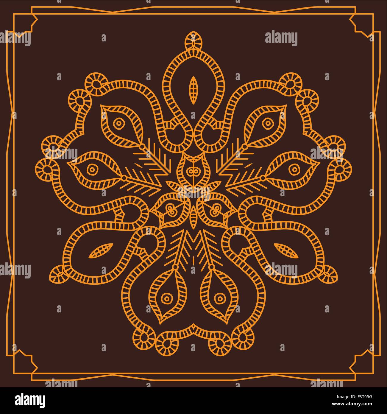 Folk, Tribal Design, Motif, Wall Painting Vector Art Stock Vector Image ...