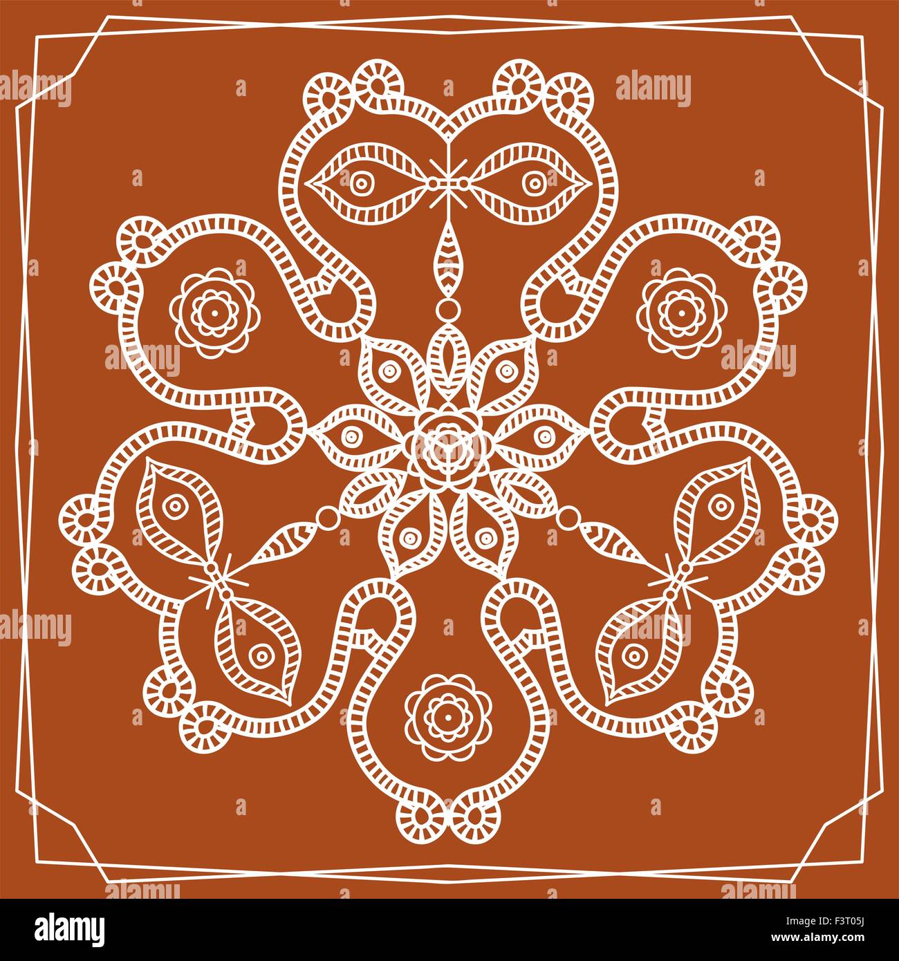 Folk, Tribal Design, Motif, Wall Painting Vector Art Stock Vector Image ...