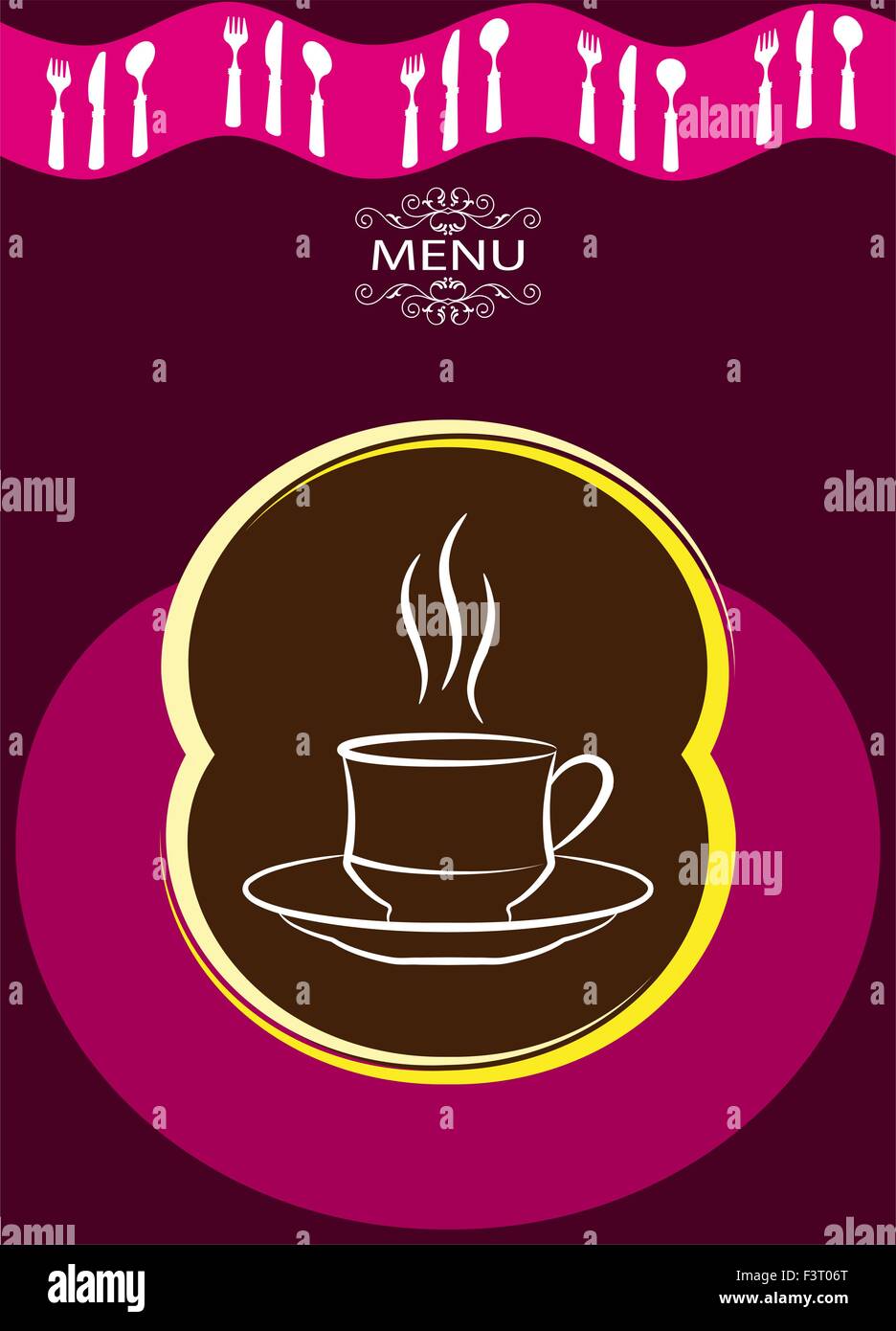 Coffee Menu Card Design Template Vector Art Stock Vector Image & Art ...