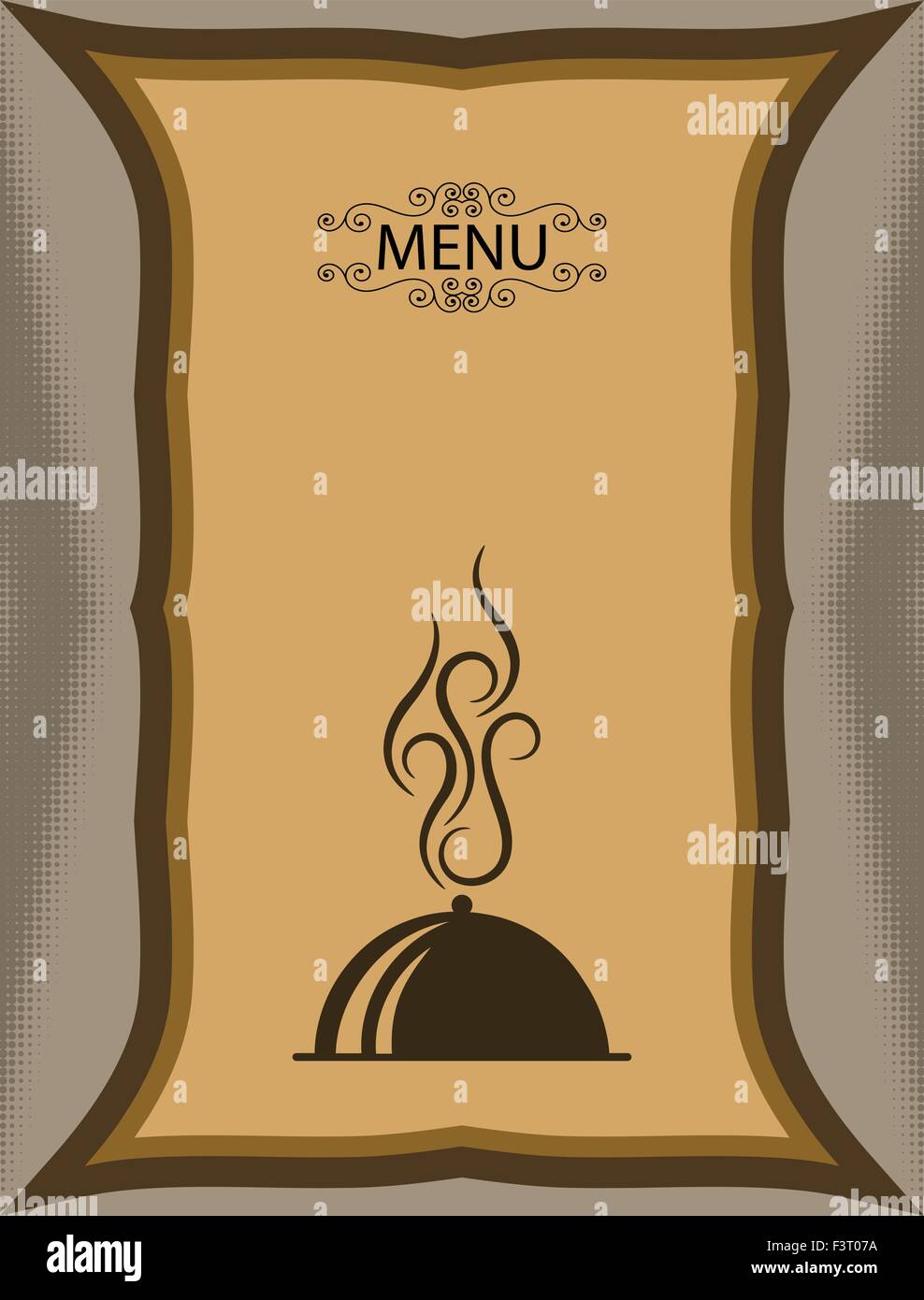 Menu Card Design Template Vector Art Stock Vector Image & Art - Alamy