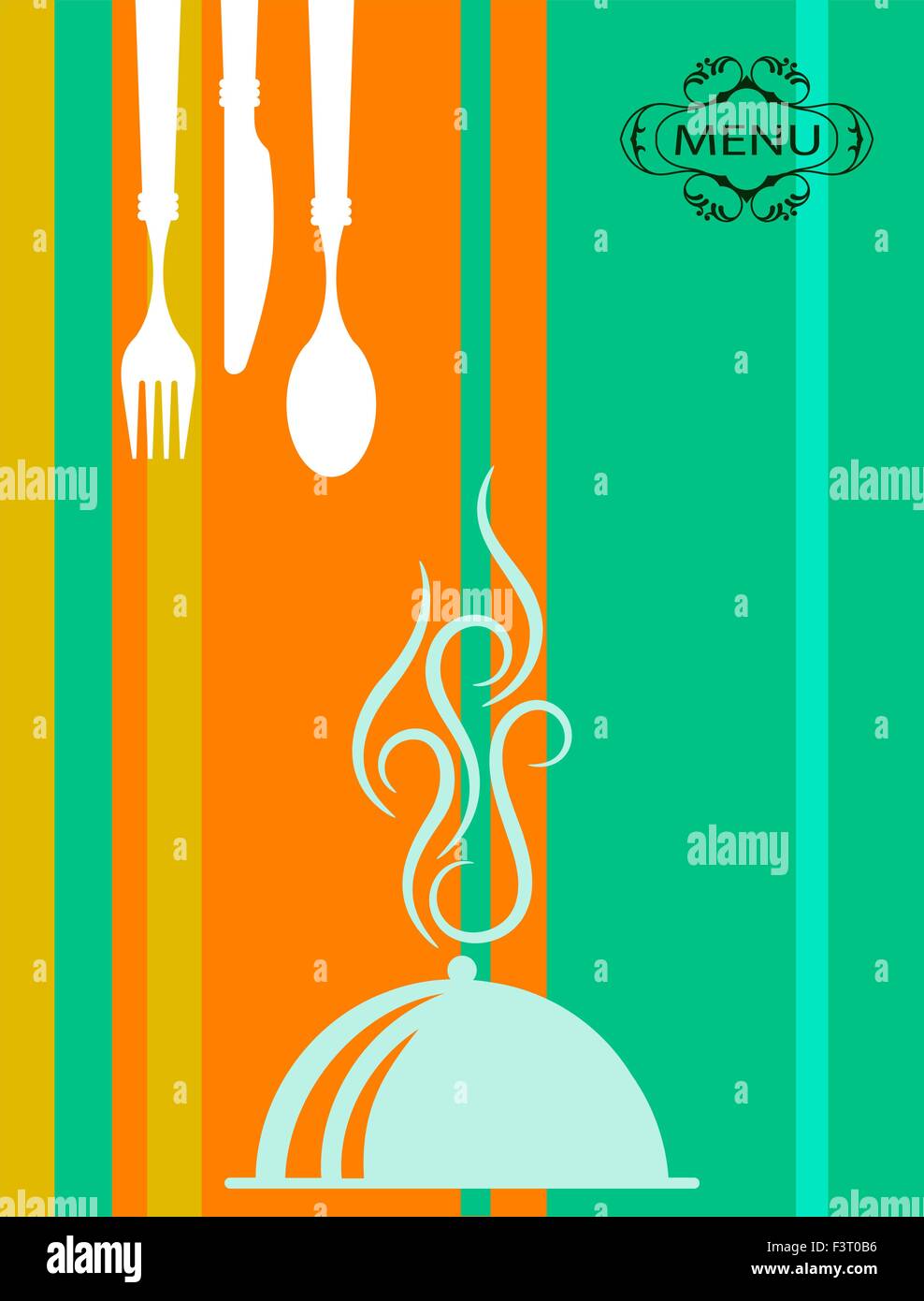 Menu Card Design Template Vector Art Stock Vector Image & Art - Alamy