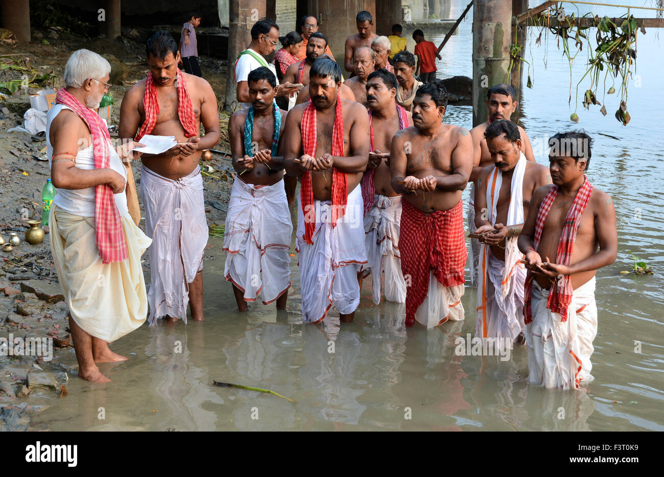 Ganga river drinking water hi-res stock photography and images - Alamy
