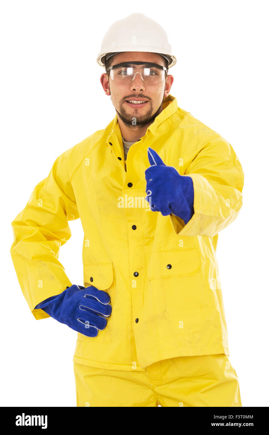 hispanic rain suit Stock Photo - Alamy
