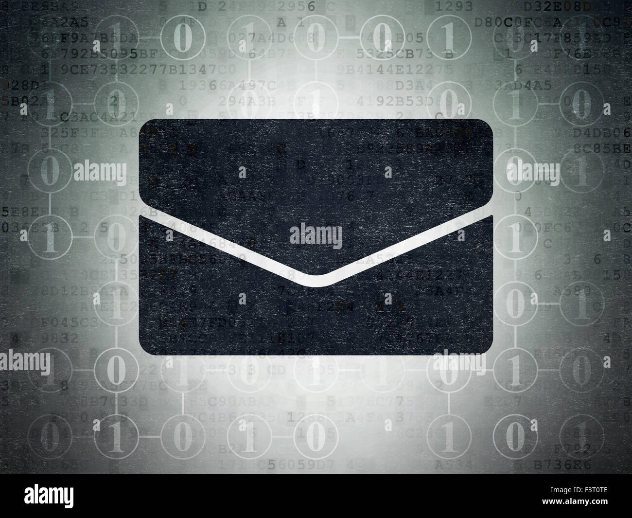 Business concept: Email on Digital Paper background Stock Photo - Alamy