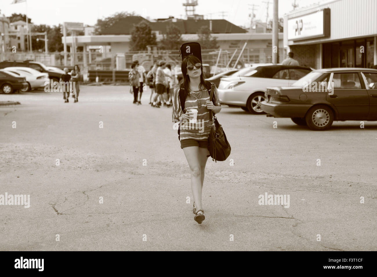 Musician and song writer Madeline Adams arrives during the 2012 Plan-It ...