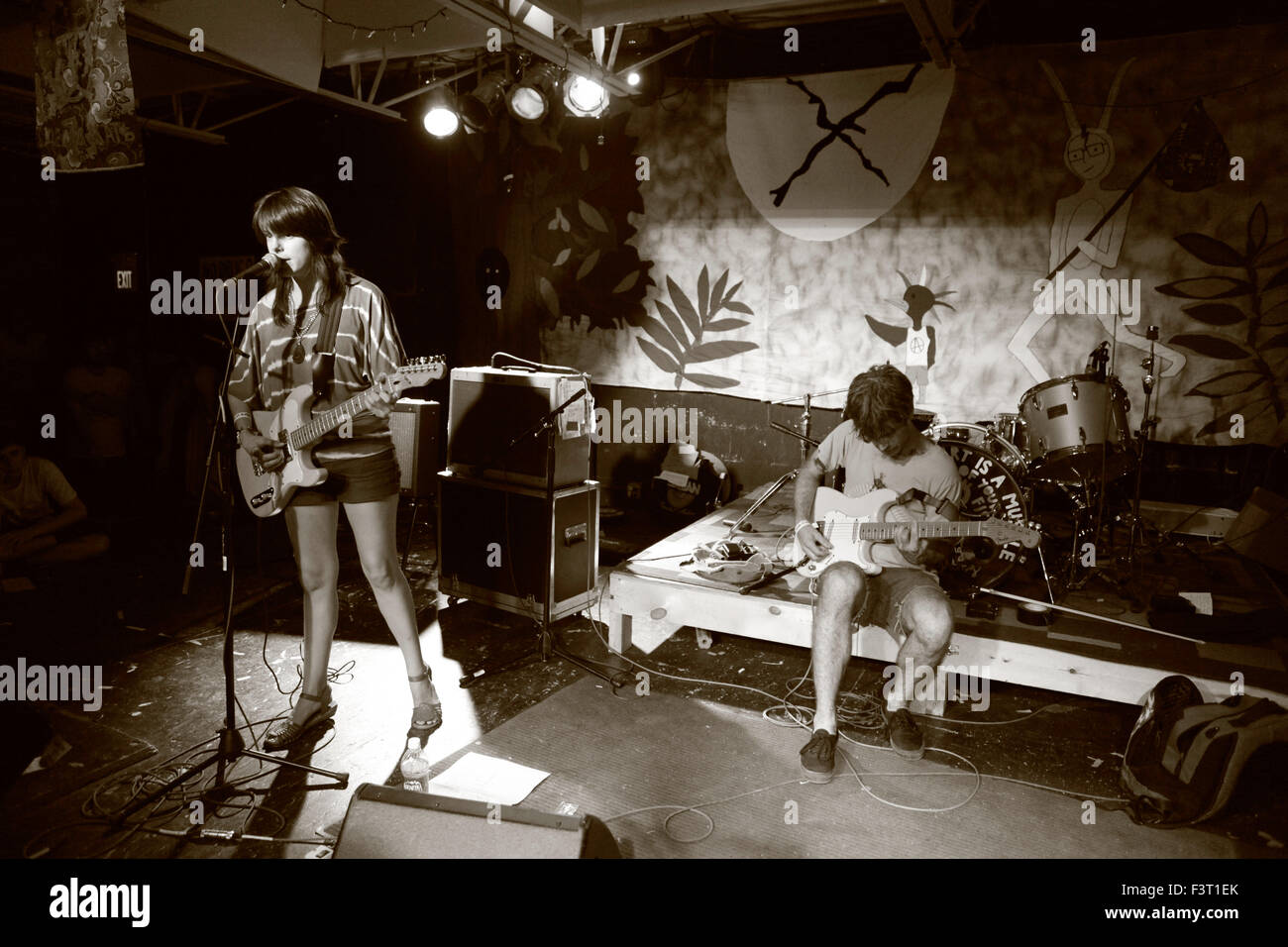 Madeline Adams, of Athens, Ga., performs during the 2012 Plan-It-X Fest ...