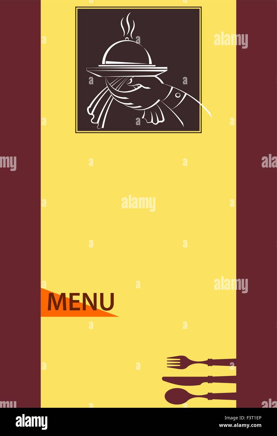 Menu Card Design Template Vector Art Stock Vector Image & Art - Alamy