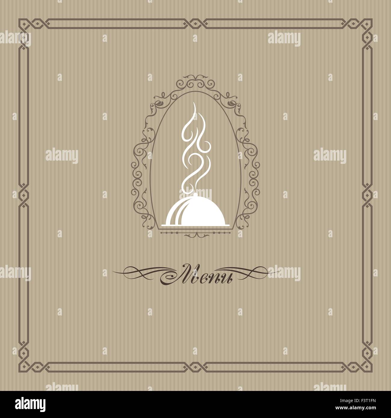 Menu Card Design Template Vector Art Stock Vector Image & Art - Alamy