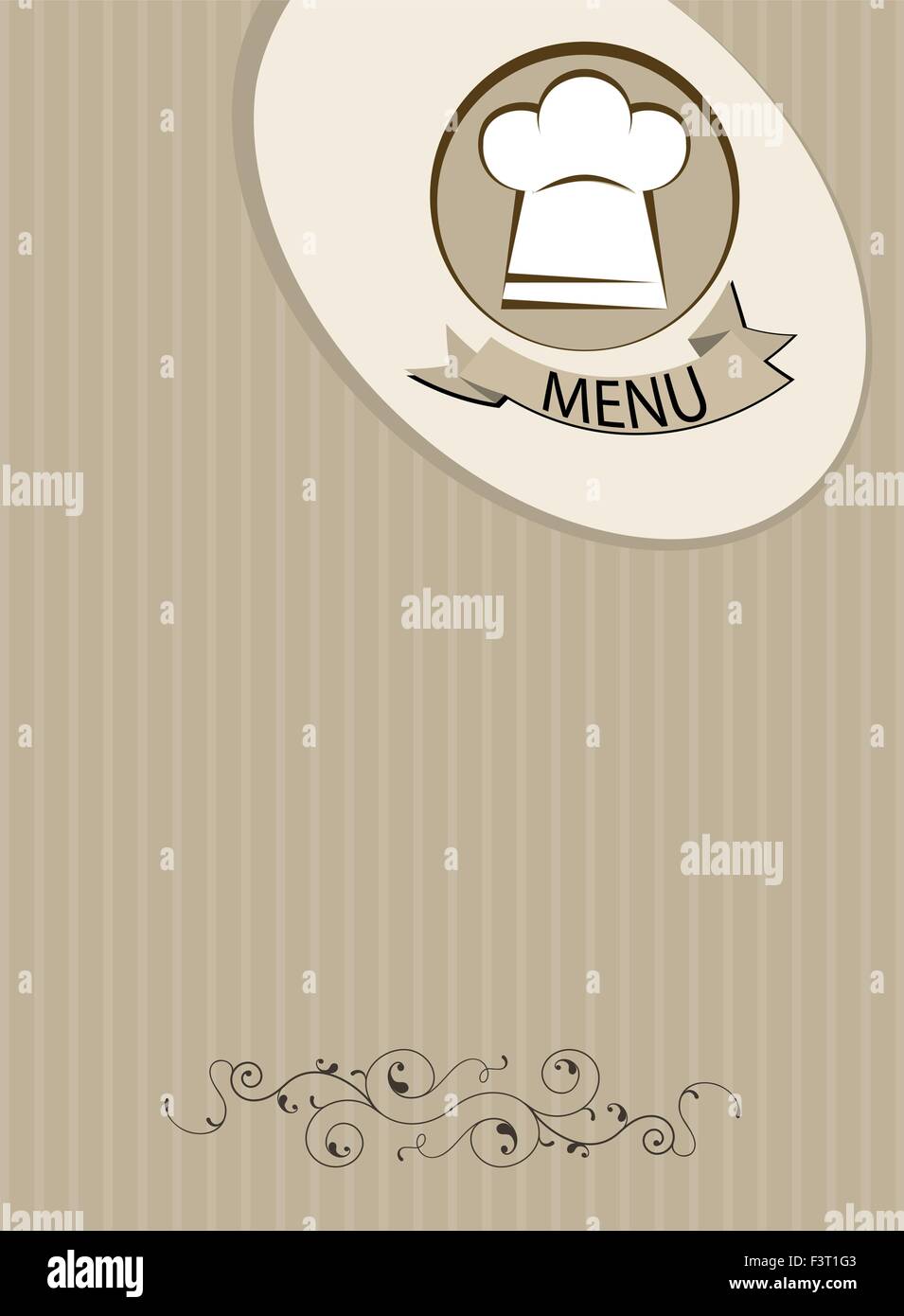 Menu Card Design Template Vector Art Stock Vector Image & Art - Alamy