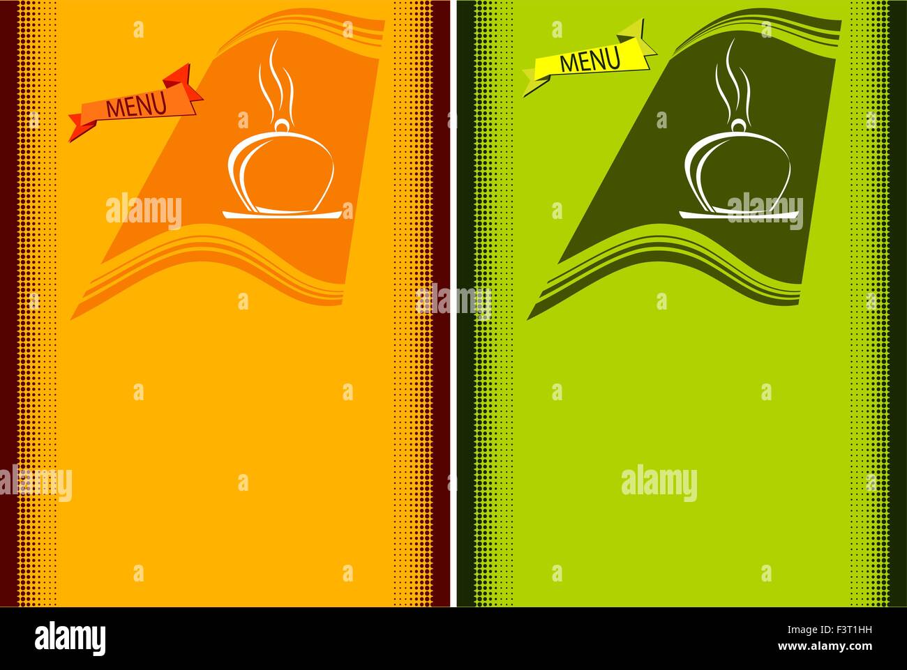 Menu Card Design Template Vector Art Stock Vector Image & Art - Alamy