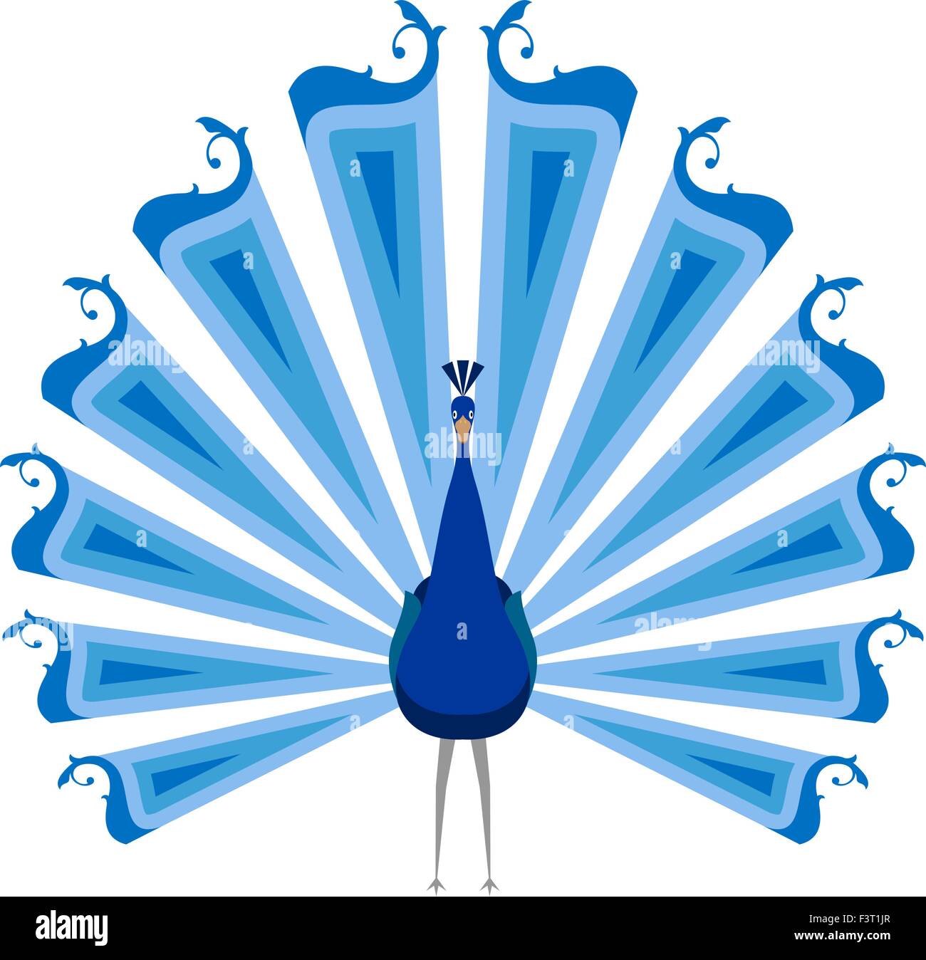 Beautiful peacock clipart hi-res stock photography and images - Alamy