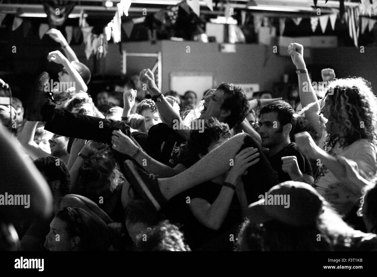 Dance fans Black and White Stock Photos & Images - Alamy