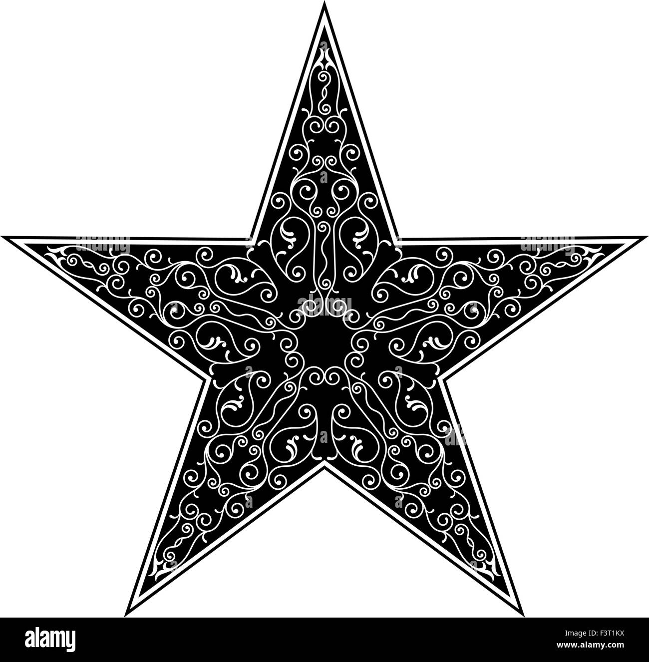 Star Sketch Tattoo