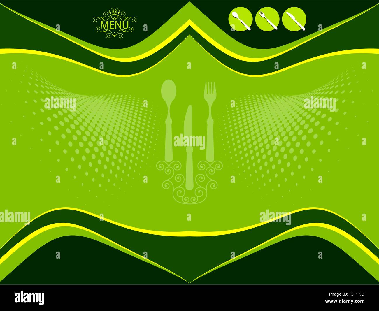 Menu Card Design Template Vector Art Stock Vector Image & Art - Alamy