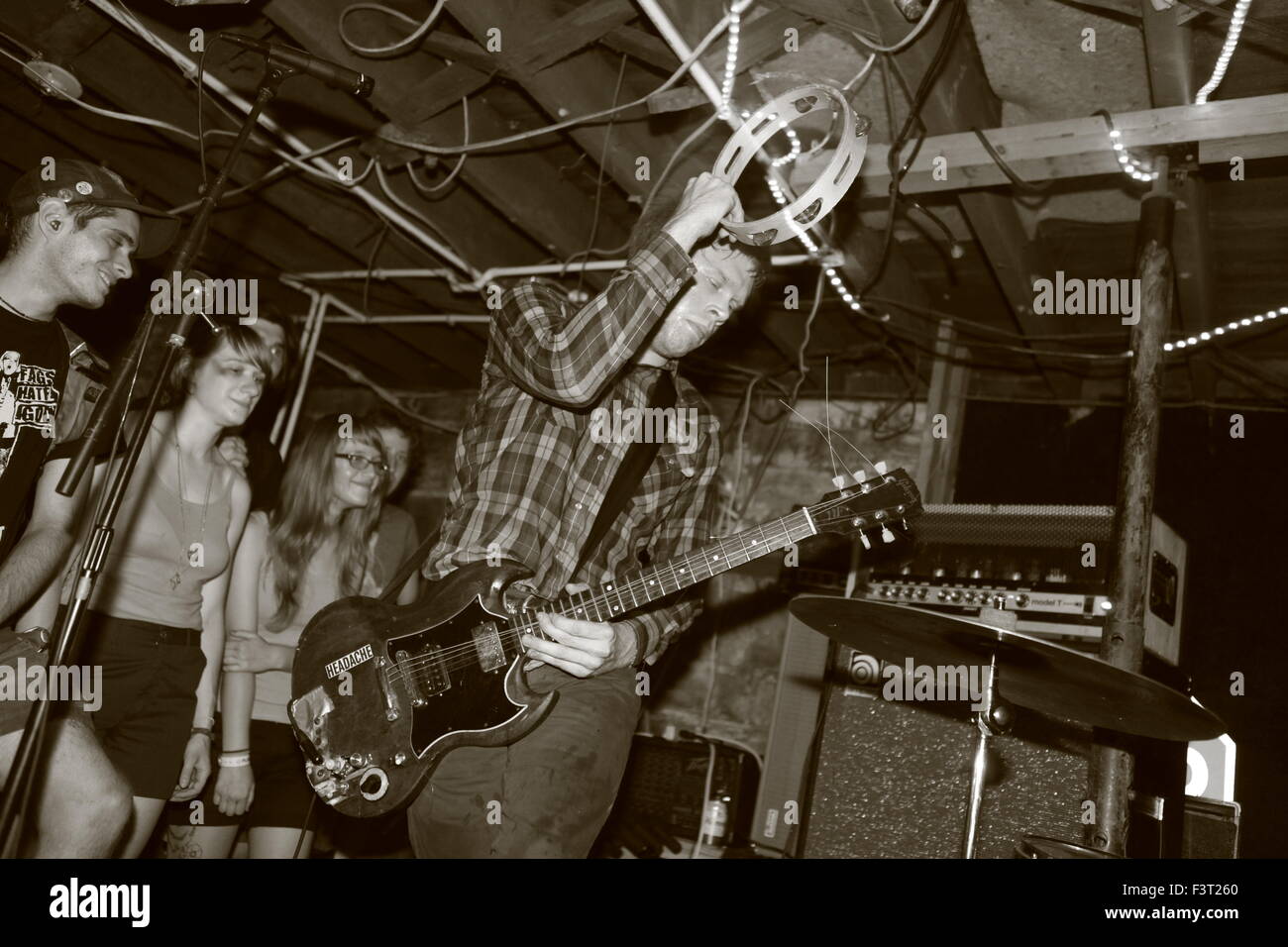 Tenement, a punk rock band from Wisconsin, play a basement show. Let's ...