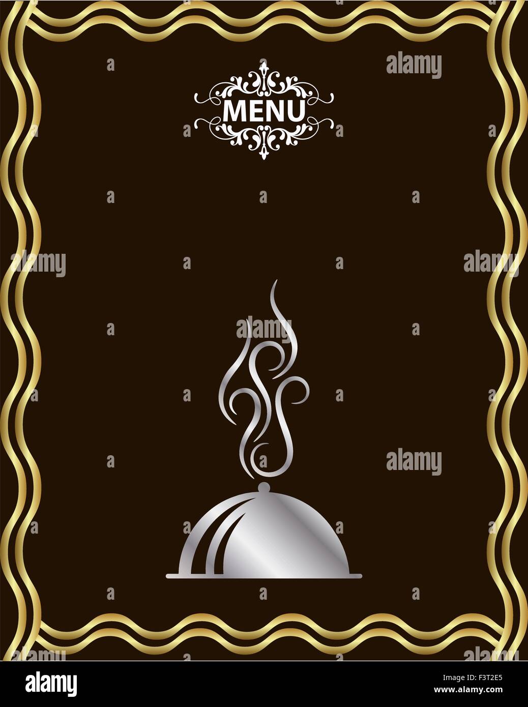Menu Card Design Template Vector Art Stock Vector Image & Art - Alamy