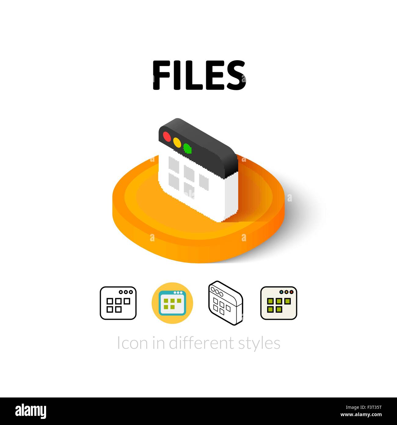 Different file format icon hi-res stock photography and images - Alamy
