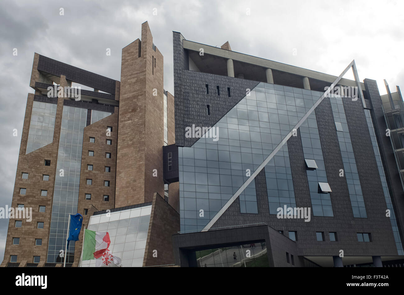 View of the complex of modern buildings Stock Photo - Alamy