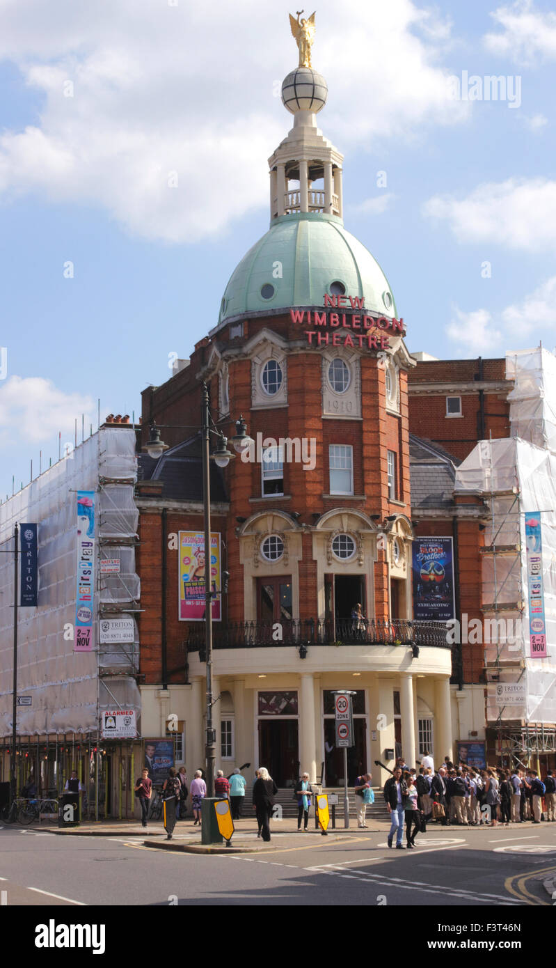 New Wimbledon Theatre The Broadway Wimbledon London Stock Photo - Alamy