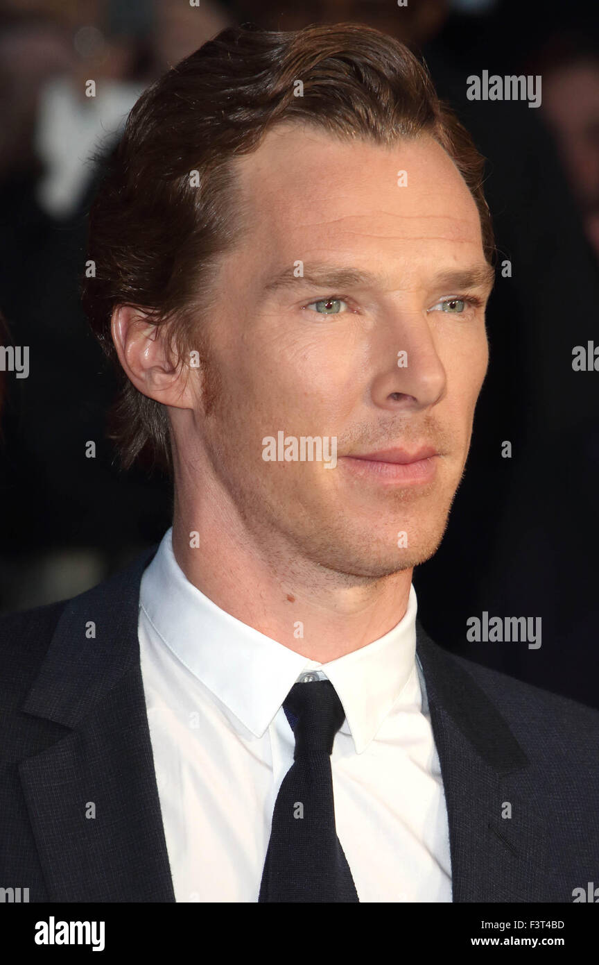 London, UK. 11th October, 2015. Benedict Cumberbatch at BFI London Film Festival 'Black Mass ...