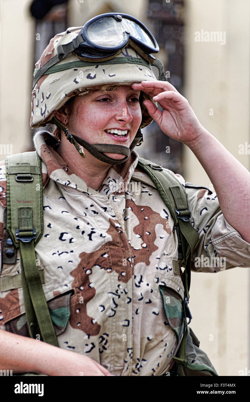 United States Army Female Soldier Stock Photo, Royalty Free Image ...