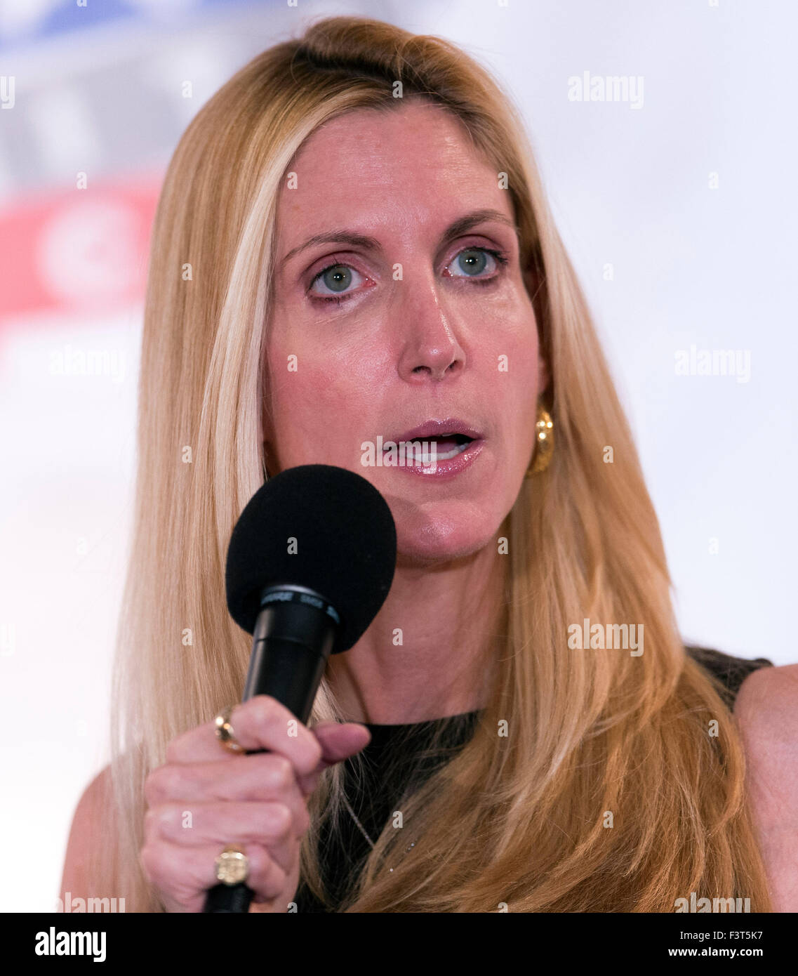 Los Angeles, California, USA. 10th Oct, 2015. Author ANN COULTER ...