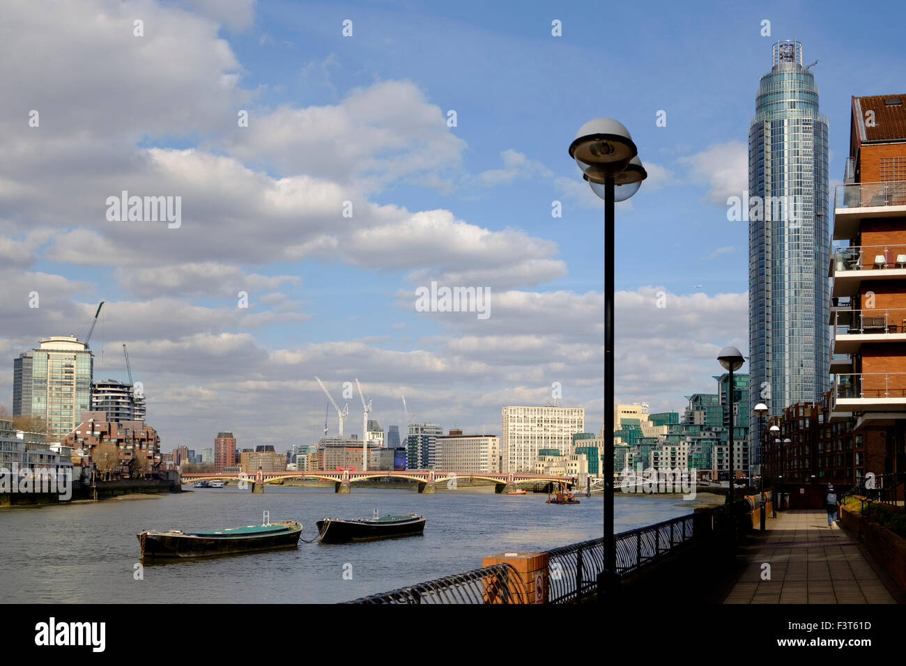 Nine elms development tower hi-res stock photography and images - Alamy