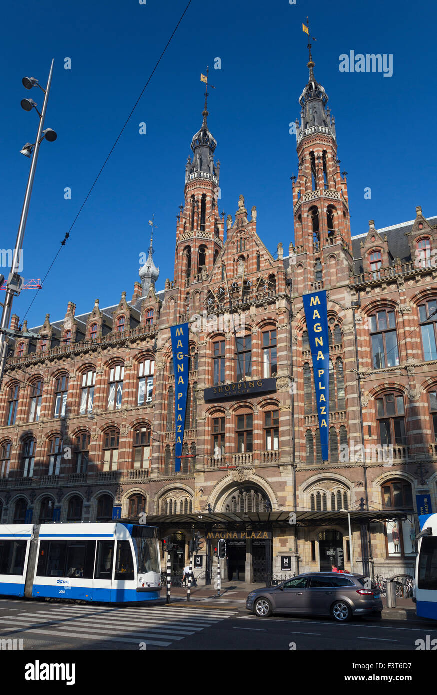 The Former Amsterdam Main Post Office, currently the Magna Plaza ...