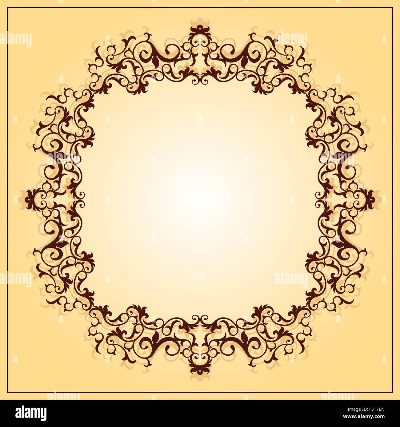 Vintage Frame Design Vector Art Stock Vector Image & Art - Alamy