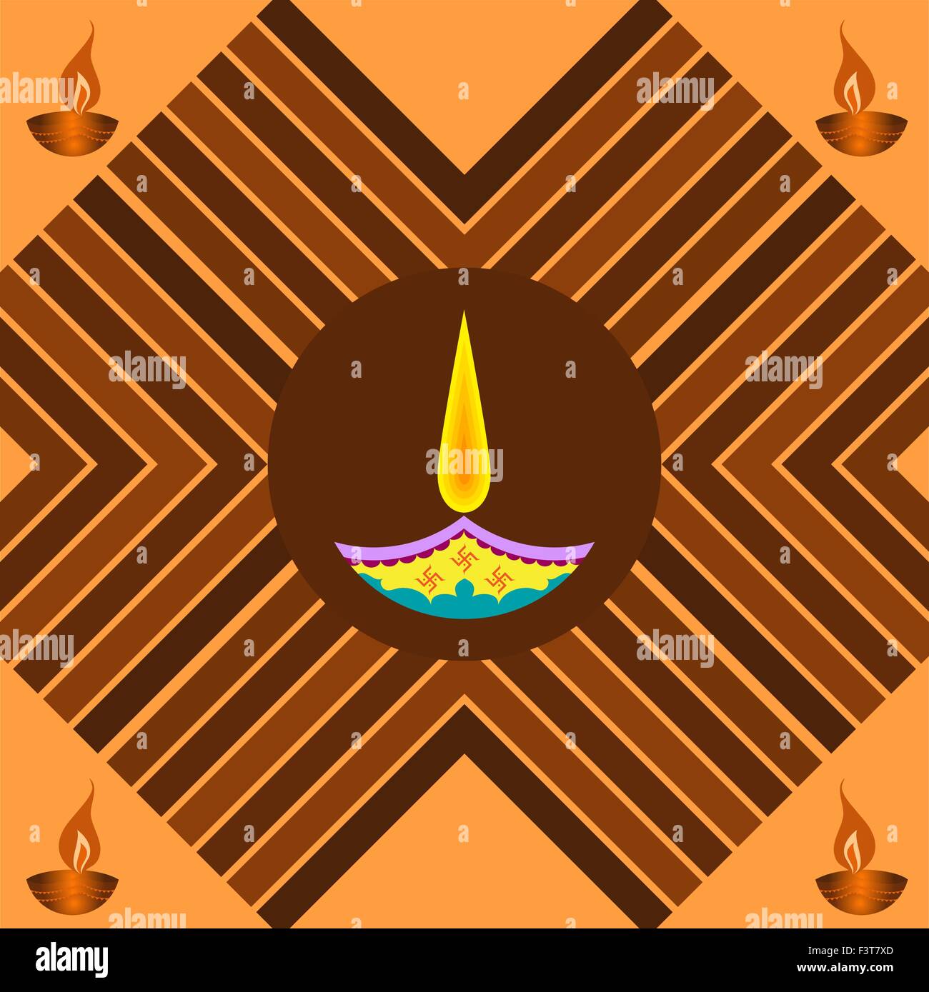 Diwali Greeting Design Vector Art Stock Vector Image & Art - Alamy