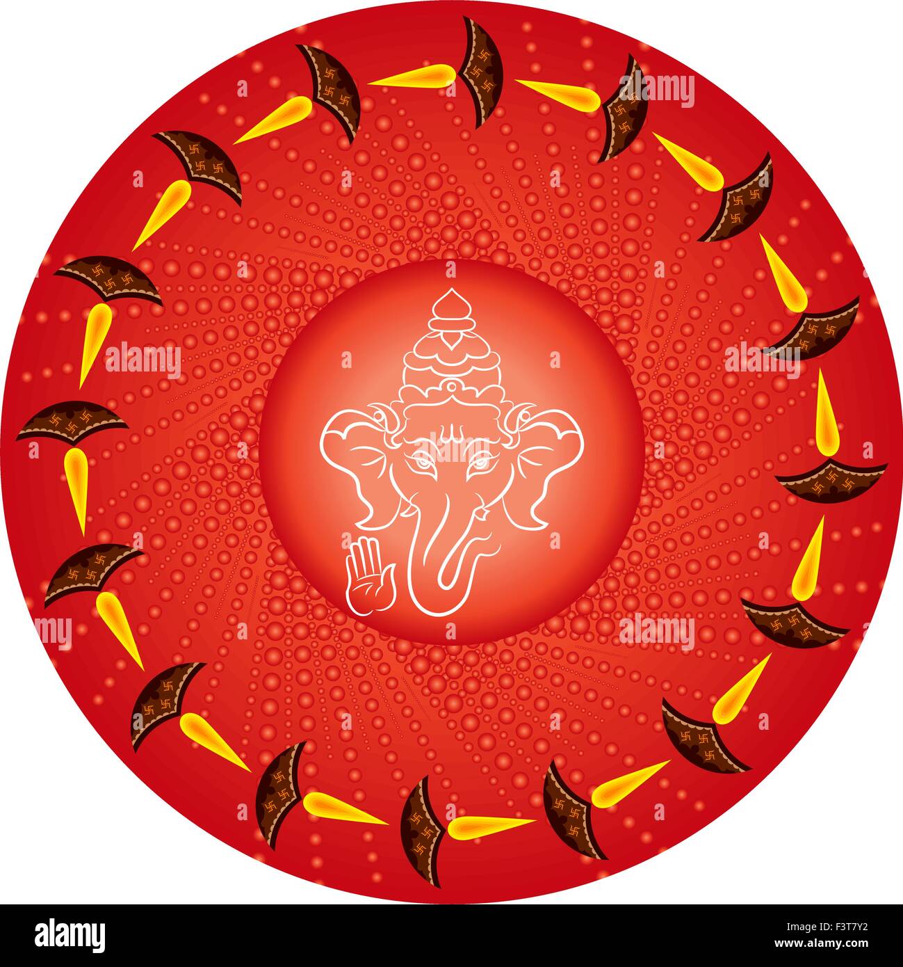 Ganesha The Lord Of Wisdom Vector Art Stock Vector Image & Art - Alamy