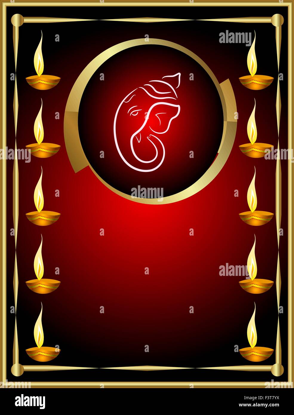 Ganesha The Lord Of Wisdom Vector Art Stock Vector Image & Art - Alamy