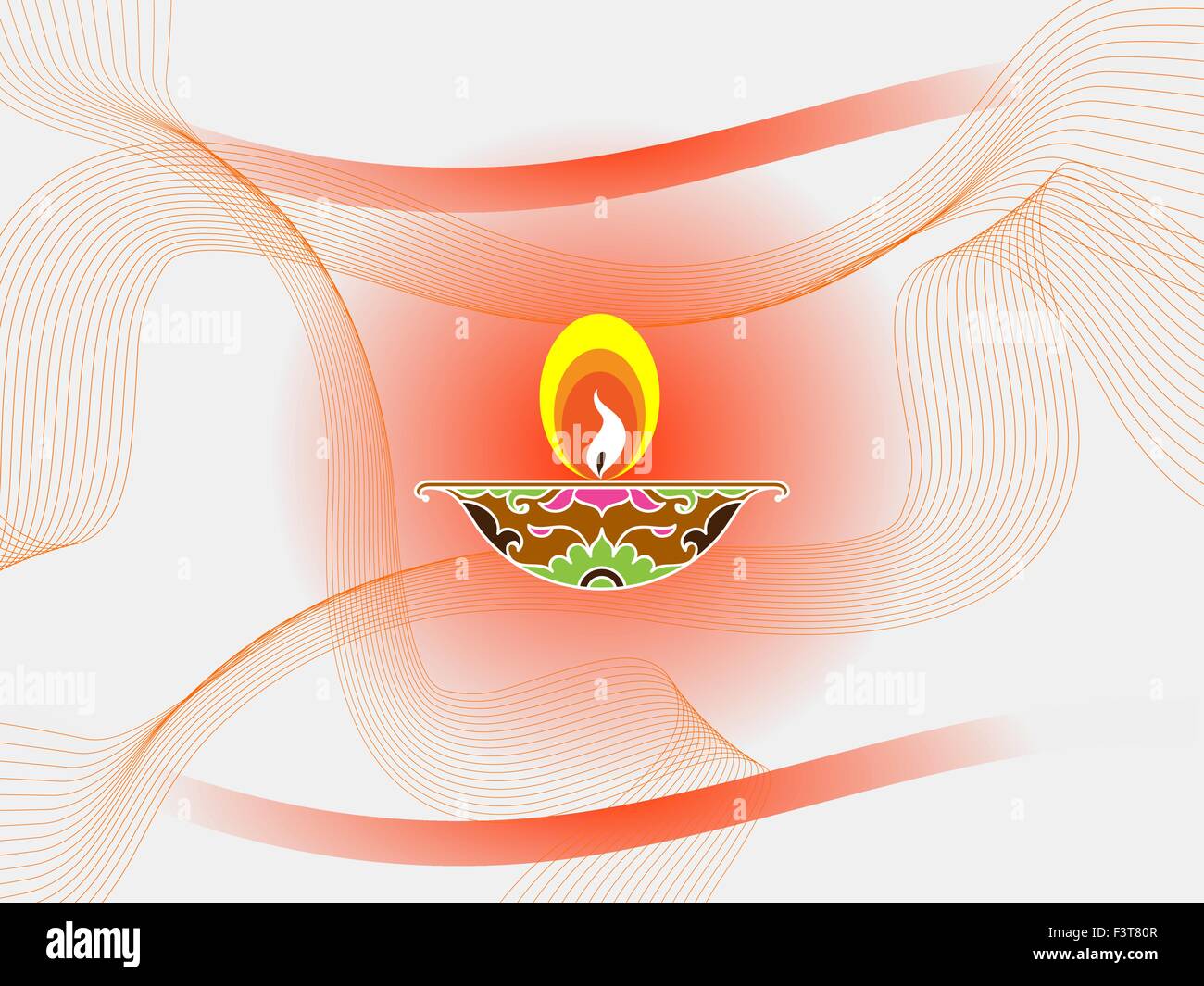 Diwali Greeting Design Vector Art Stock Vector Image & Art - Alamy