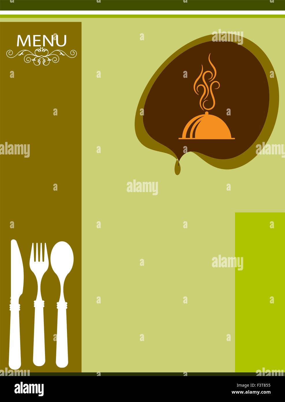 Menu Card Design Template Vector Art Stock Vector Image & Art - Alamy