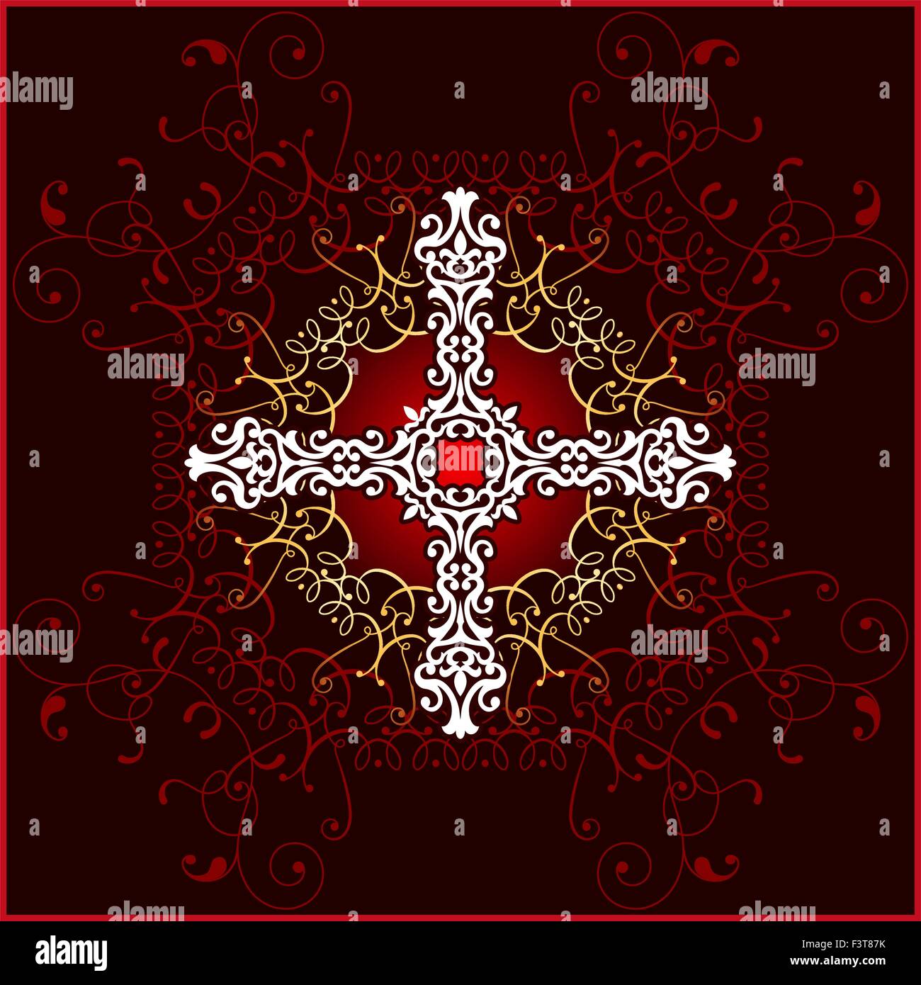 Christian Cross Design Vector Art Stock Vector Image & Art - Alamy