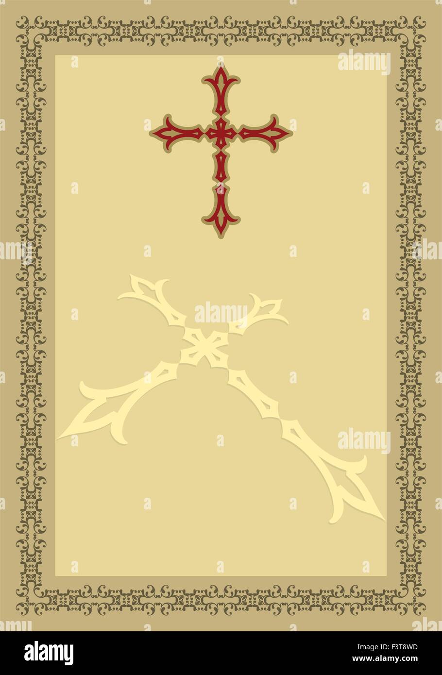 Christian Cross Design Vector Art Stock Vector Image & Art - Alamy