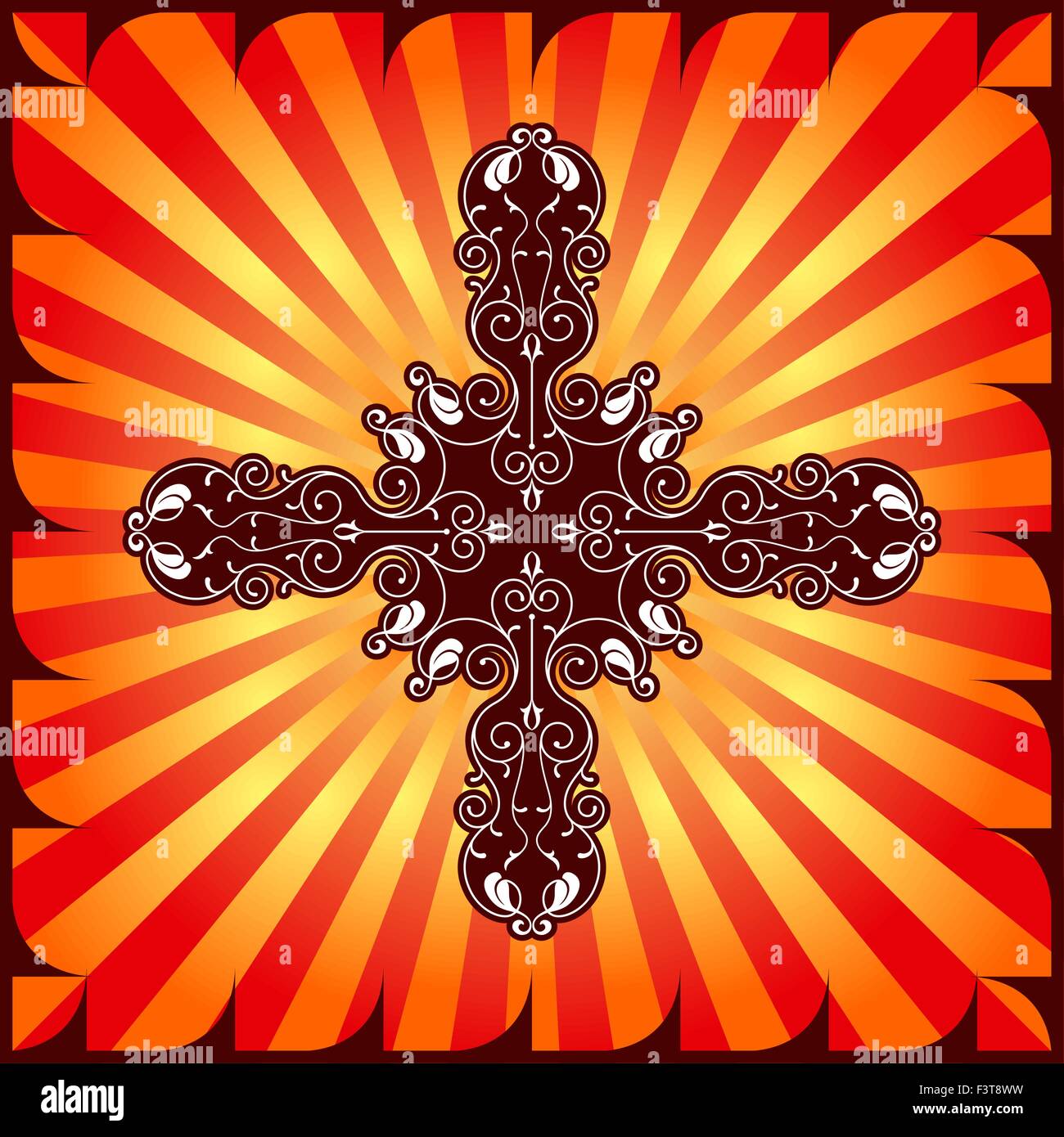 Christian Cross Design Vector Art Stock Vector Image & Art - Alamy