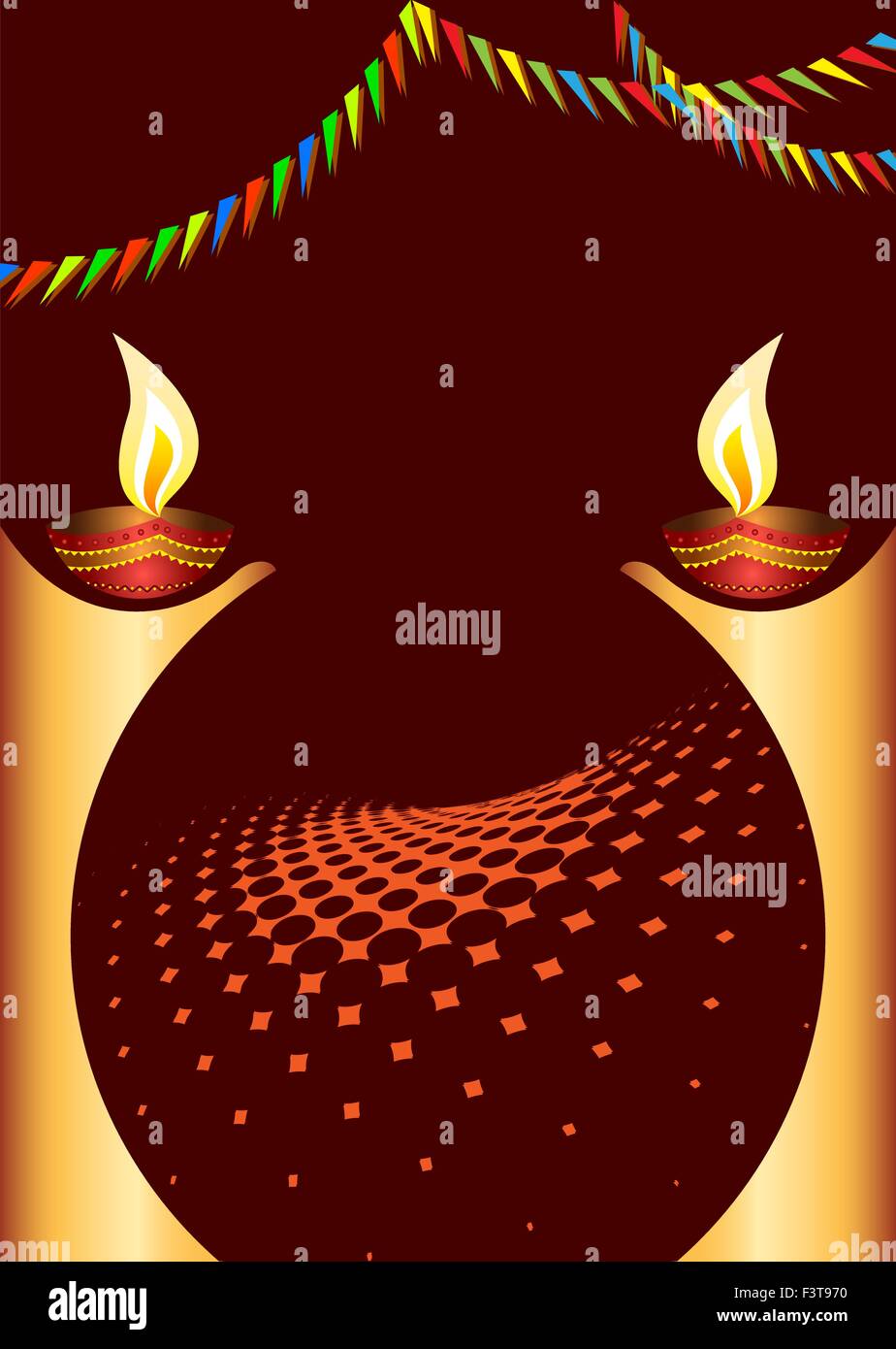 Diwali Greeting Design Vector Art Stock Vector Image & Art - Alamy