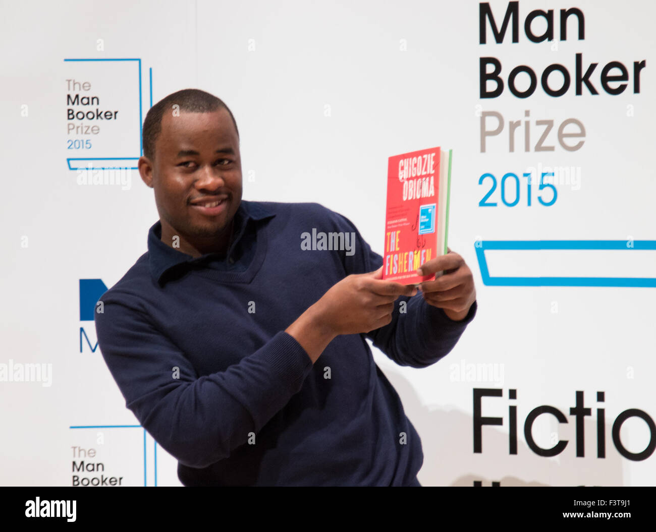 London, UK. 12th October, 2015. Man Booker Prize for Fiction Finalists ...