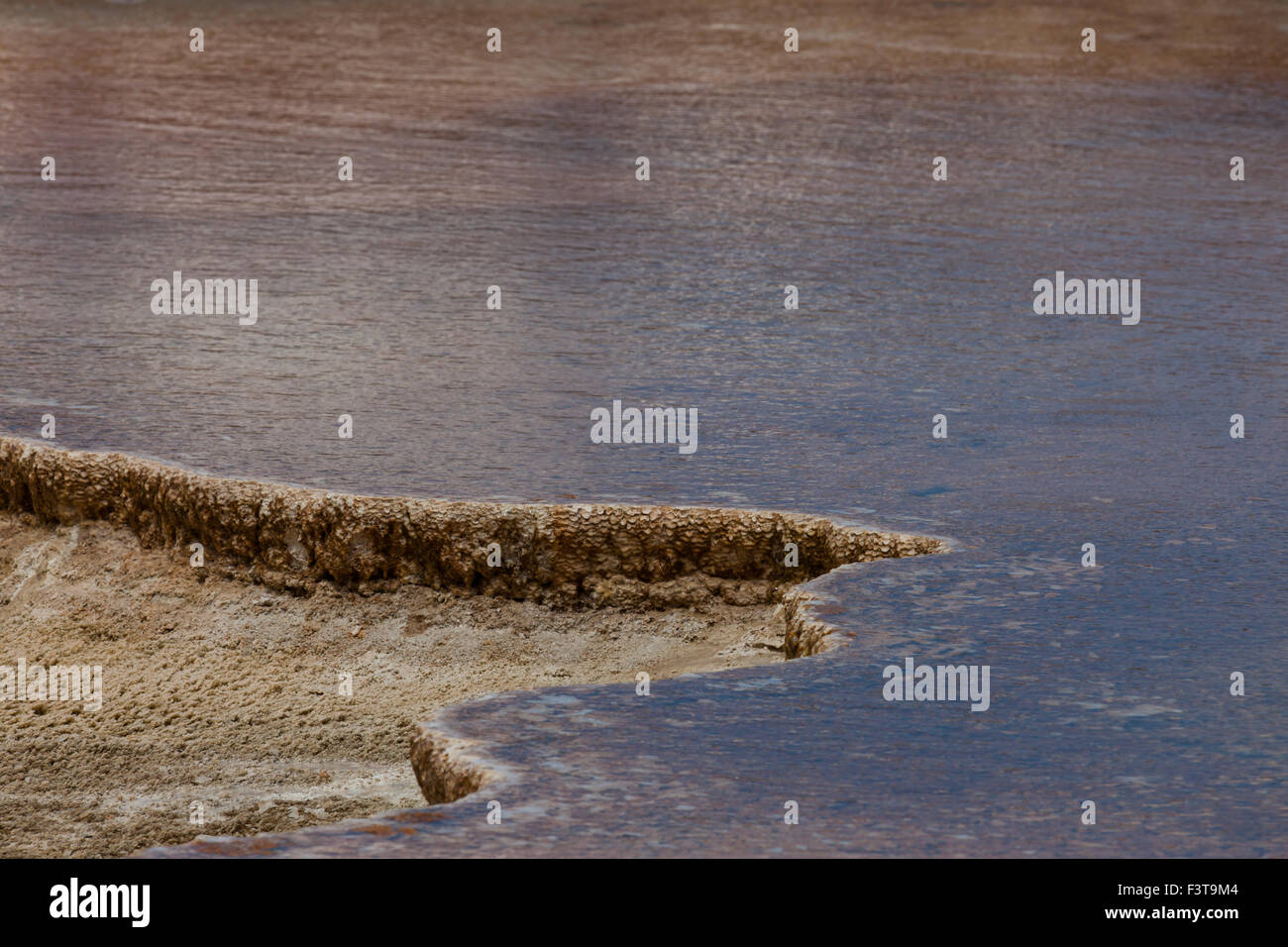 Hot volcanic water with minerals and bacteria created its own natural ...