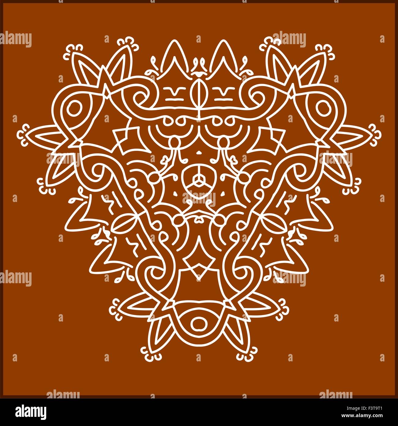 Folk, Tribal Design, Motif, Wall Painting Vector Art Stock Vector Image ...