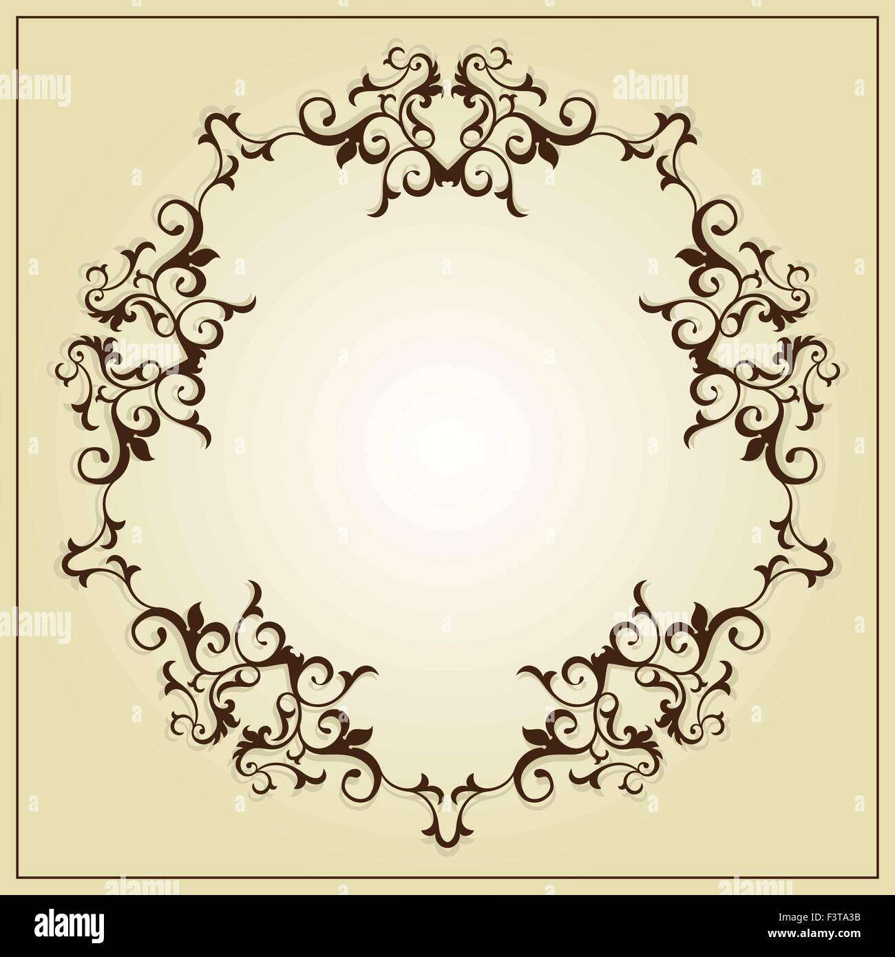 Vintage Frame Design Vector Art Stock Vector Image & Art - Alamy
