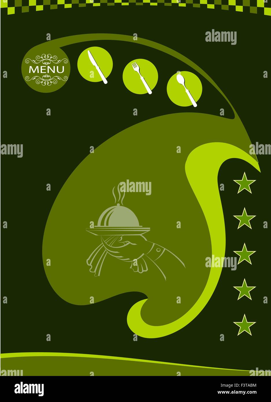 Menu Card Design Template Vector Art Stock Vector Image & Art - Alamy