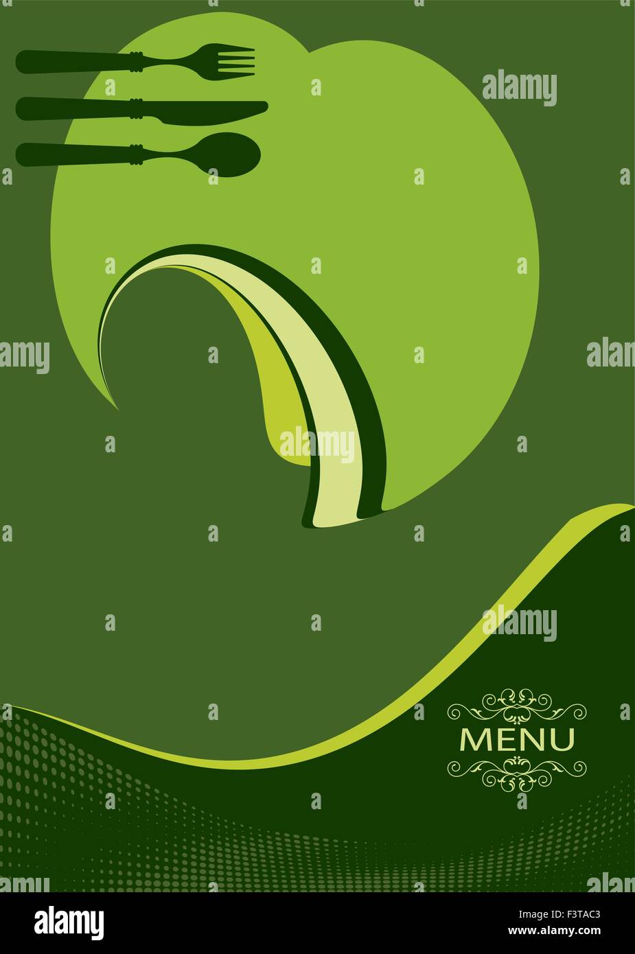 Menu Card Design Template Vector Art Stock Vector Image & Art - Alamy